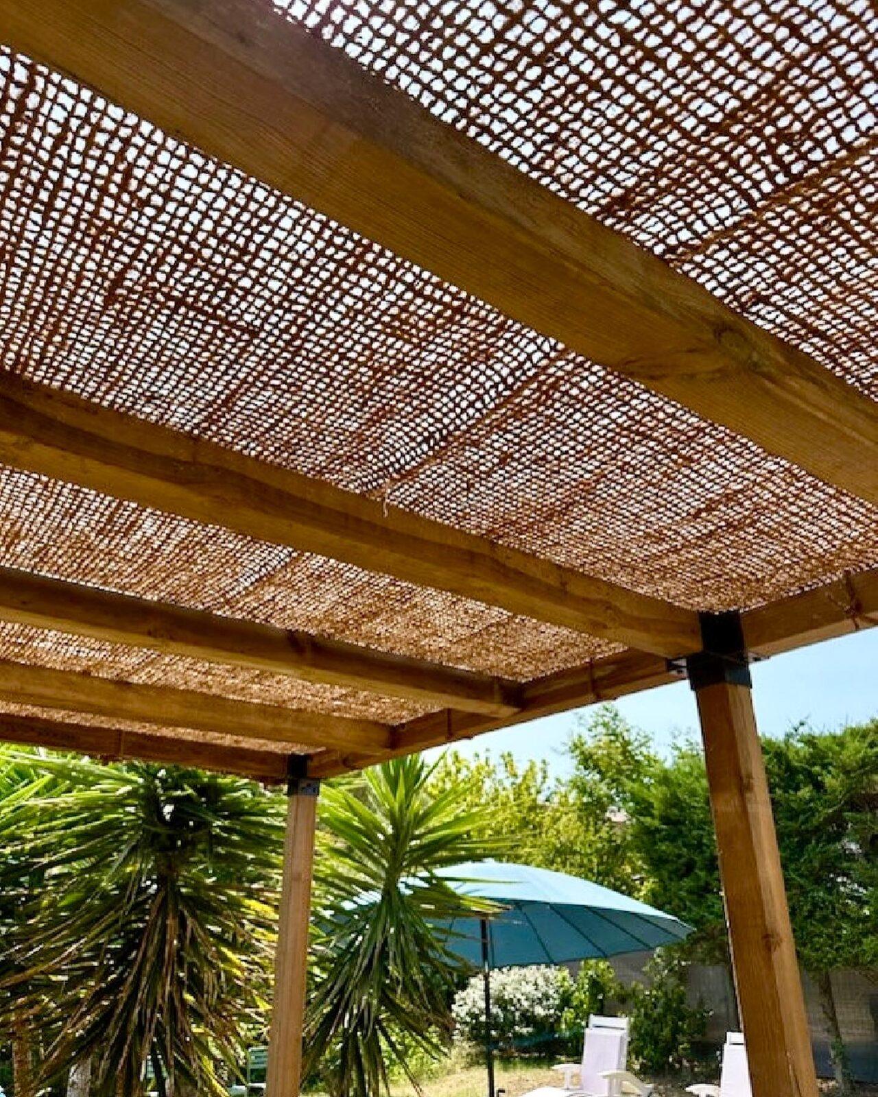 Les voiles d’ombrage d’Henriette & Concha